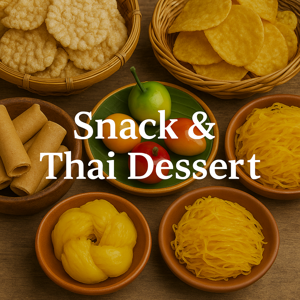 Snack & Thai Desserts – Absolutely Thai
